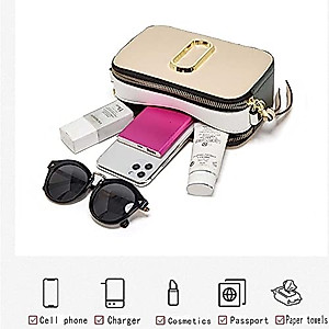 AyTotoro Crossbody Bag for Women Fashion Ladies Designer Leather Small Shoulder Bag Handbags Clutch Girls Purses Evening Bag (Khaki)