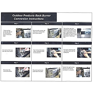 BBQ Grill Bull Conversion Kit NAT to LP 17468 OEM