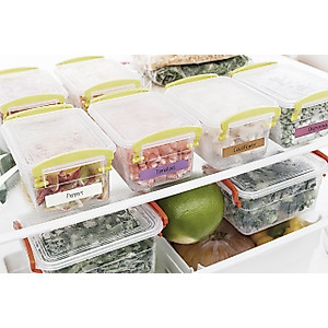 ChromaLabel 1 inch Clean Remove Color Code Labeling Tape, 500 inch Roll, Tan