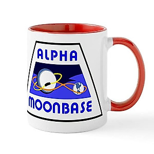CafePress Moonbase Alpha Patch Mugs Ceramic Coffee Mug, Tea Cup 11 oz