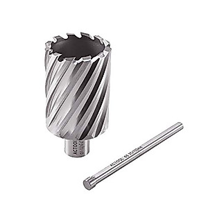 ACTOOL 1-13/16" Diameter × 2" Depth of Cut HSS ANNULAR Cutter with 3/4'' Weldon Shank