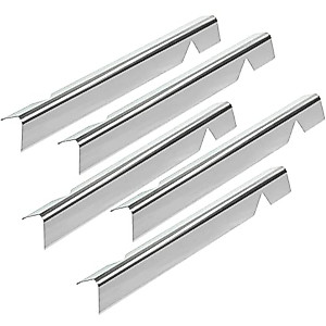 Hongso 17-1/8" x 3" Stainless Steel Flavorizer Bars Heat Plates Replacement for Weber Genesis II 310, Genesis II LX 340, 300 Series (2017 and Newer), 66795, 66032, 90235, Set of 5