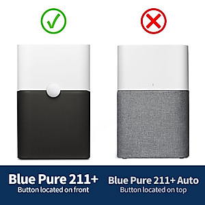 Lantiny 211+ Replacement Filter Compatible with Blueair Blue Pure 211+ Air Cleaner Purifier，Particle and Activated Carbon Replacement Filter，2 Pack