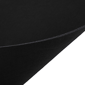 WUWEOT 10 Pack Black Stiff Felt Sheet, 17x11.8 Inches Fabric Hard Felt Squares Craft Felt for DIY Crafts, Sewing, Decorative Projects