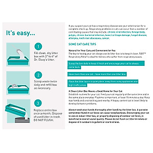 Precious cat Respiratory Releif Clay Premium All Natural cat Litter with Herbal Essences