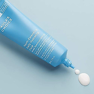 Paula's Choice RESIST Daily Hydrating Fluid Face Moisturizer SPF 50, UVA & UVB Protection, Chamomile & Vitamin E, Sunscreen for Oily Skin, 2 Ounce