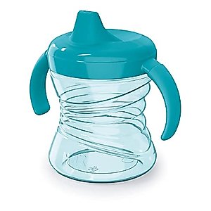 First Essentials by NUK Acrylic Fun Grips Soft Spout Trainer Cup, 7 oz.
