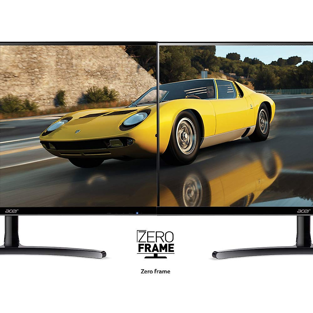 Acer Display ED272 Abix, 27" IPS 75Hz 1920 x 1080 - FHD 16:9, 1K:1 - Contrast, 4MS GTG - Response, 1x VGA, 1x HDMI, W/Tilt Adjustment, Black