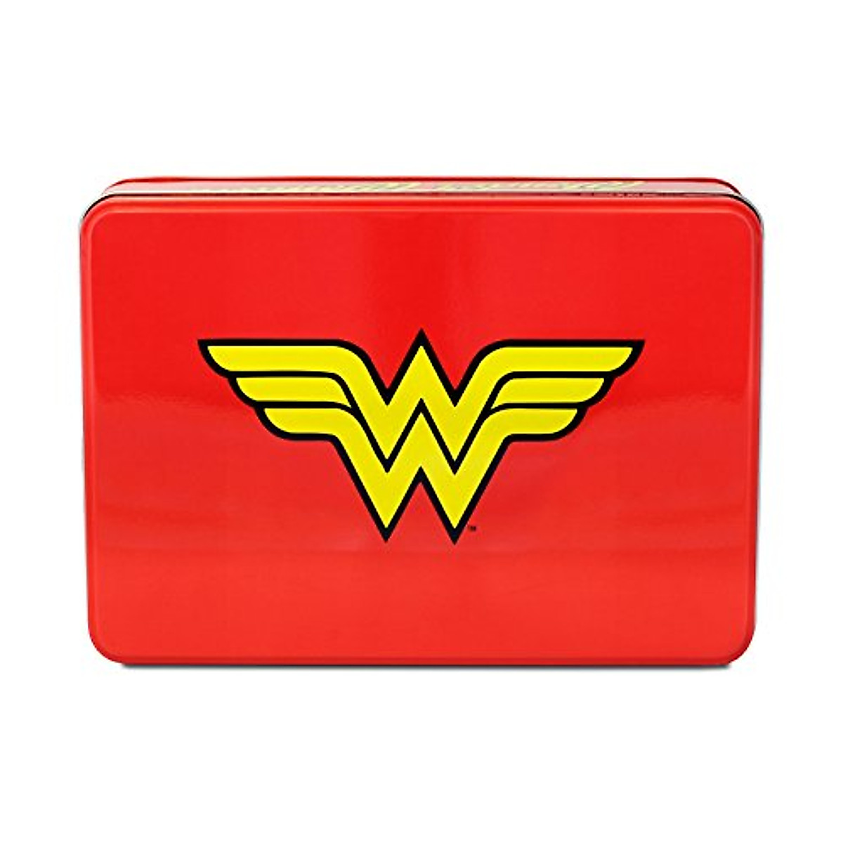 Wonder Woman 6395349010 Tin Metal, Red, 21 X 5.5 X 15 cm