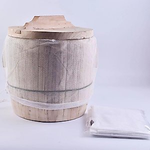 Rice Steamer Bag, Barrel Steamer Bag, Rice Cooker Net, Non-Stick Rice Bag, Rice Net, Reusable Home or Commercial Rice Steamer Bag