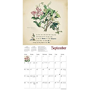 Shakespeare Birthplace Trust: The Flowers of Shakespeare Wall Calendar 2023 (Art Calendar)