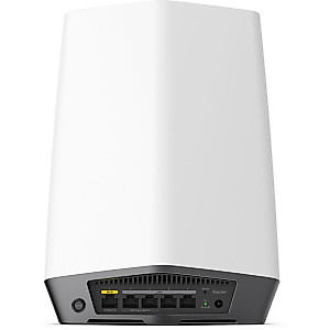 NETGEAR Orbi Pro WiFi 6 Tri-band Mesh System (SXK80) | Router with 1 Satellite Extender for Business or Home | Coverage up to 6,000 sq. ft. and 60+ Devices | AX6000 802.11 AX (up to 6Gbps) (Pack of 2)