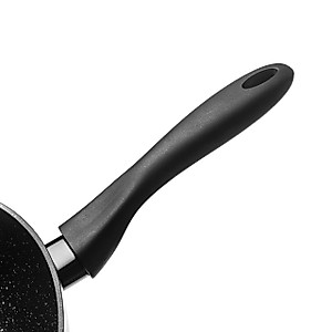 House of Living Art Wok Pan with Lid, 11 Inch Nonstick Aluminum, Dishwasher Safe