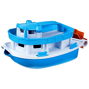 Green Toys Paddle Boat/w Hang Tag