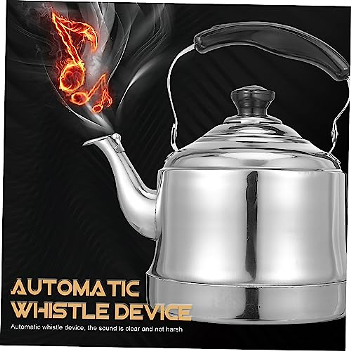 GRIRIW 1pc Stainless Steel Kettle Vintage Teapot Teapot Espresso Machines for Home Filter Teapot Strainer Stove Top Teapot Stovetop Tea Kettle Iced Tea Maker Coffee Filters Silver