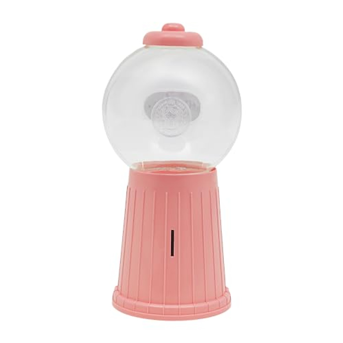 Candy Dispenser,Manual Mini Candy Machine Dispense,Freestanding Ball Bulk Vending Machine,Classic Bubble Capsule Toys Candy Dispenser,for Home,Retail Store,Amusement Park,Shopping Mall(Pink)