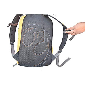 HAMIQI Star Wars Rebel Army Logo Backpack Outdoor Travel Backpack Student Schoolbag Laptops Backpack (Orange)