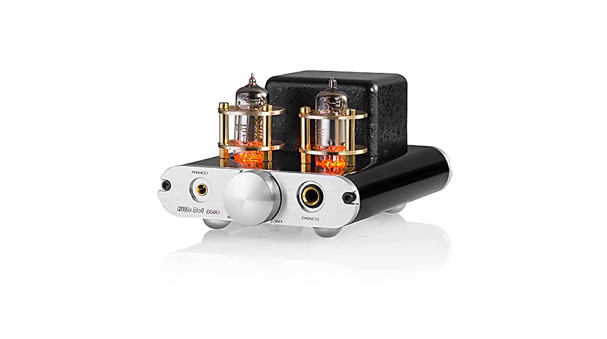 Douk Audio Vacuum Tube Headphone Amplifier Bluetooth DAC