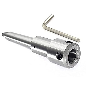 Industrial Tools Annular Cutter Arbor, Fauge Annular Cutter Arbor with Morse Taper MT2 for 3/4 Inch Weldon Shank Annular Cutters Extension on Drill Press