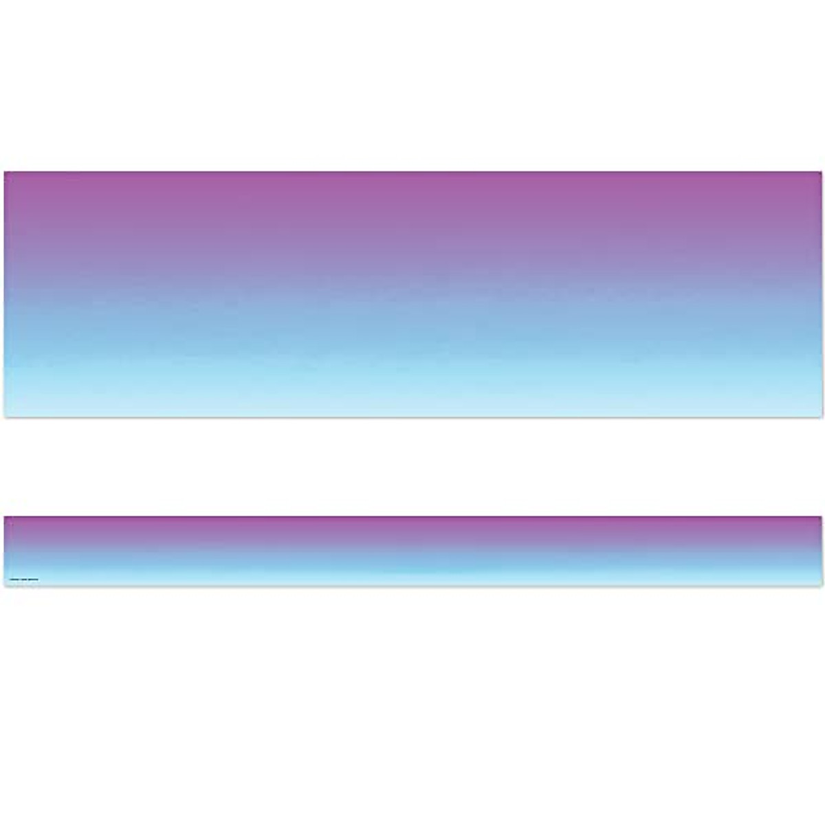 Teacher Created Resources Purple and Blue Color Wash Straight Border Trim