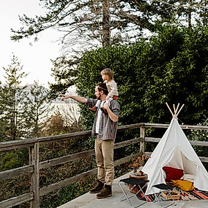 2Pcs Portable Mini Folding Camping Stool, Lightweight Camp Chair for Fishing Hiking, Compact Collapsible Travel Footstool for Outdoor, Beach, Backyard, Lawn,Picnic with Carry Bag (Large)