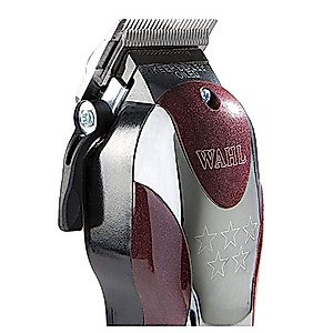Wahl Professional 5-Star Magic Clip #8451 – Great for Barbers and Stylists – Precision Fade Clipper with Zero Overlap Adjustable Blades, Variable Taper & Texture Settings (with Clipper Oil)