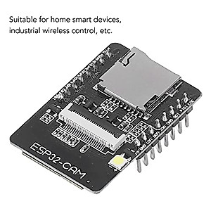 Oumefar ESP32 CAM Development Module, Camera Development Board 70-500V Output 2pcs Easy Programming for Replacement Computercomponent