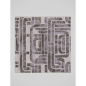 New Vintage Rug Lilac Ash Washable 5x7