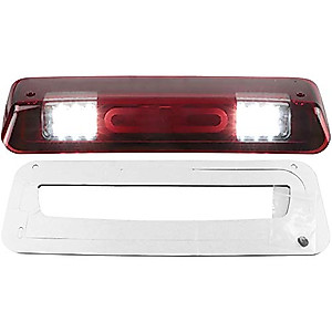 LED Third 3rd Brake light for 04-08 Ford F150 07-10 Ford Explorer 06-08 Lincoln Mark LT, Rear Cargo Lamp High Mount Stop light (Red)