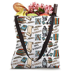 Writer Novel Author Biographer Writing Gifts Tote Bag