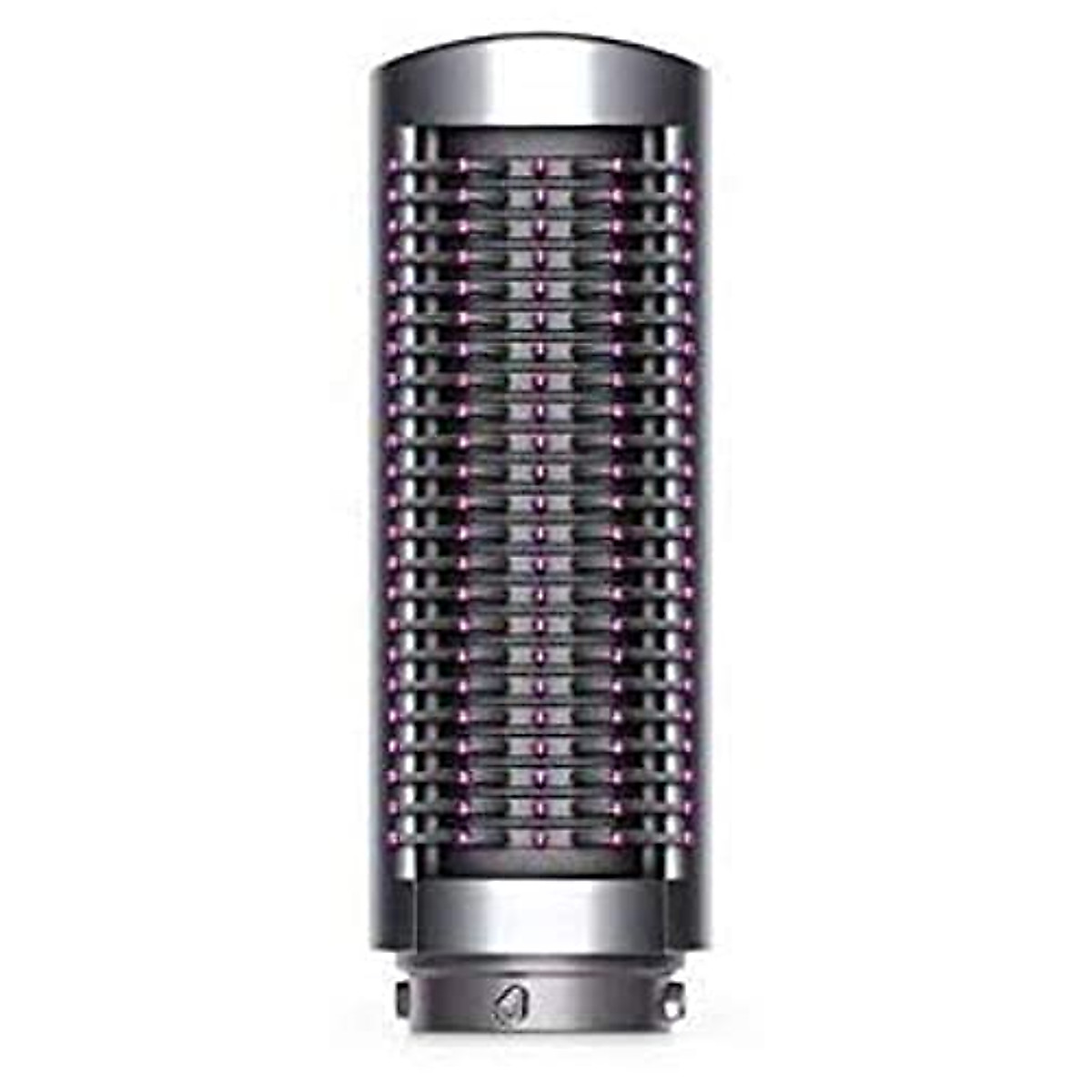 Dyson Small Smoothing Brush (Nickel/Fuchsia) for Supersonic Hair Dryers and Airwrap Stylers, Part No. 969485-01