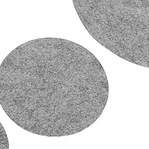 24Pcs Soft Felt Plate Dividers, 3 Sizes Round China Dish Storage Protectors Pads Dish Separators Protectors for Protecting and Stacking Your Cookware