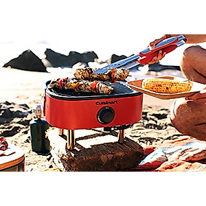 Cuisinart CGG-750 Portable, Venture Gas Grill, Red