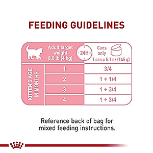 Royal Canin Feline Health Nutrition Mother & Babycat Ultra Soft Mousse in Sauce Canned Cat Food, 3 oz cans 6-pack