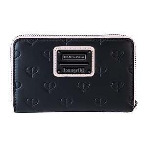 Loungefly Blackpink All Over Print Heart Faux Leather Zip Around Wallet