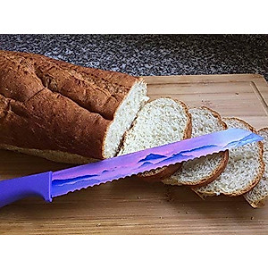 Golden Coast Cutlery Colored Kitchen Chef Knife Set - Beautifully Designed Razor-Sharp Large and Small Cooking Knives with Non-Stick Surface Finish and Gift Box