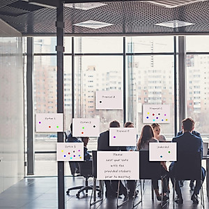 ChromaLabel 1/2 Inch Circle Sticker Labels, Easy to Write On Round Colored Stickers, Permanent Color Coding Label - 5 Assorted Colors Dot Labels, 1200 Colored Sticky Dots per Variety Pack