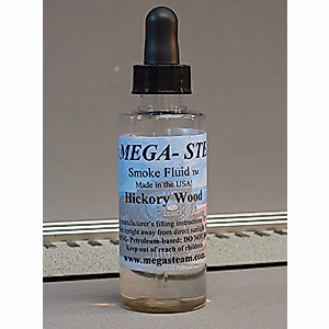 MEGA-STEAM Hickory Wood Smoke Fluid Scented