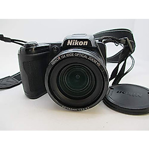 Nikon L105 12.1 MP Digital Camera with 15x Optical Zoom - Black