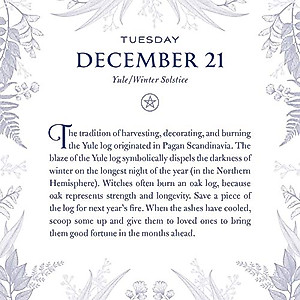 A Witch's Year 2021 Daily Calendar: 365 Days of Witchcraft Wisdom, Lore, and Magick