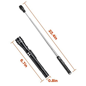 Stocking Stuffers Gifts for Men, Magnetic Pickup Tool Christmas Gifts for Men, Tools for Men, Boyfriend, Husband, Him, Mens Gifts for Christmas, Unique Dad Gifts for Men Who Have Everything