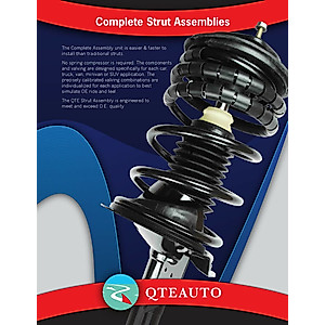 PM Auto Pair Front Quick Complete Strut - Coil Spring For 2006-2011 Buick Lucerne