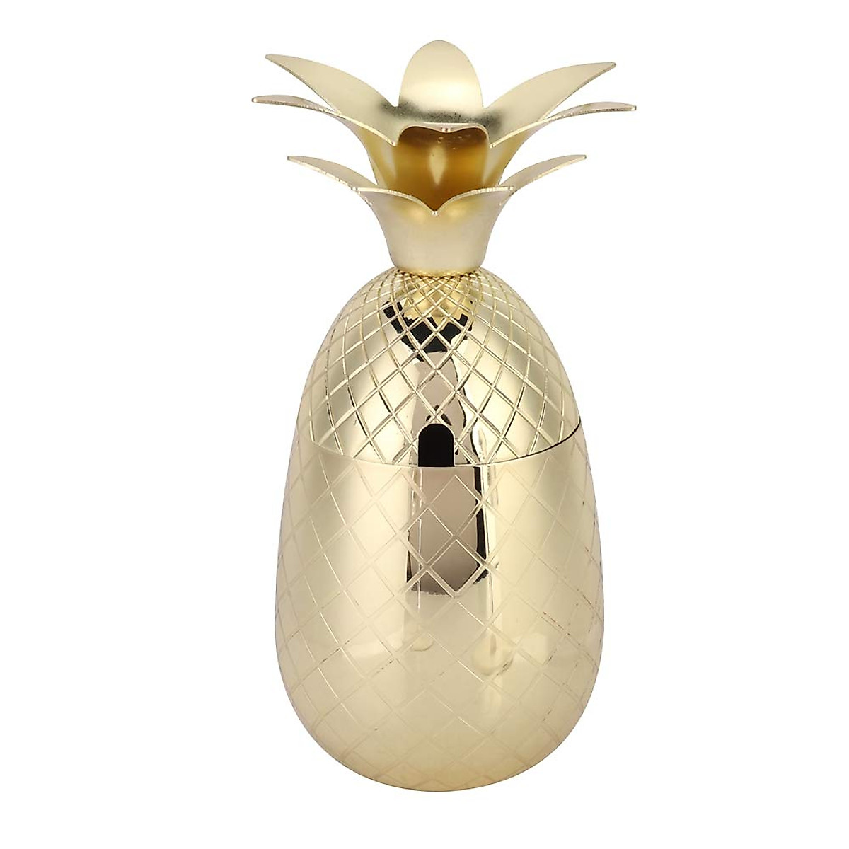 Pineapple Cocktail Shaker, Stainless Steel Cocktail Shaker Mixer Drink Barware Making Drinking Container Tool Bartender Utensil