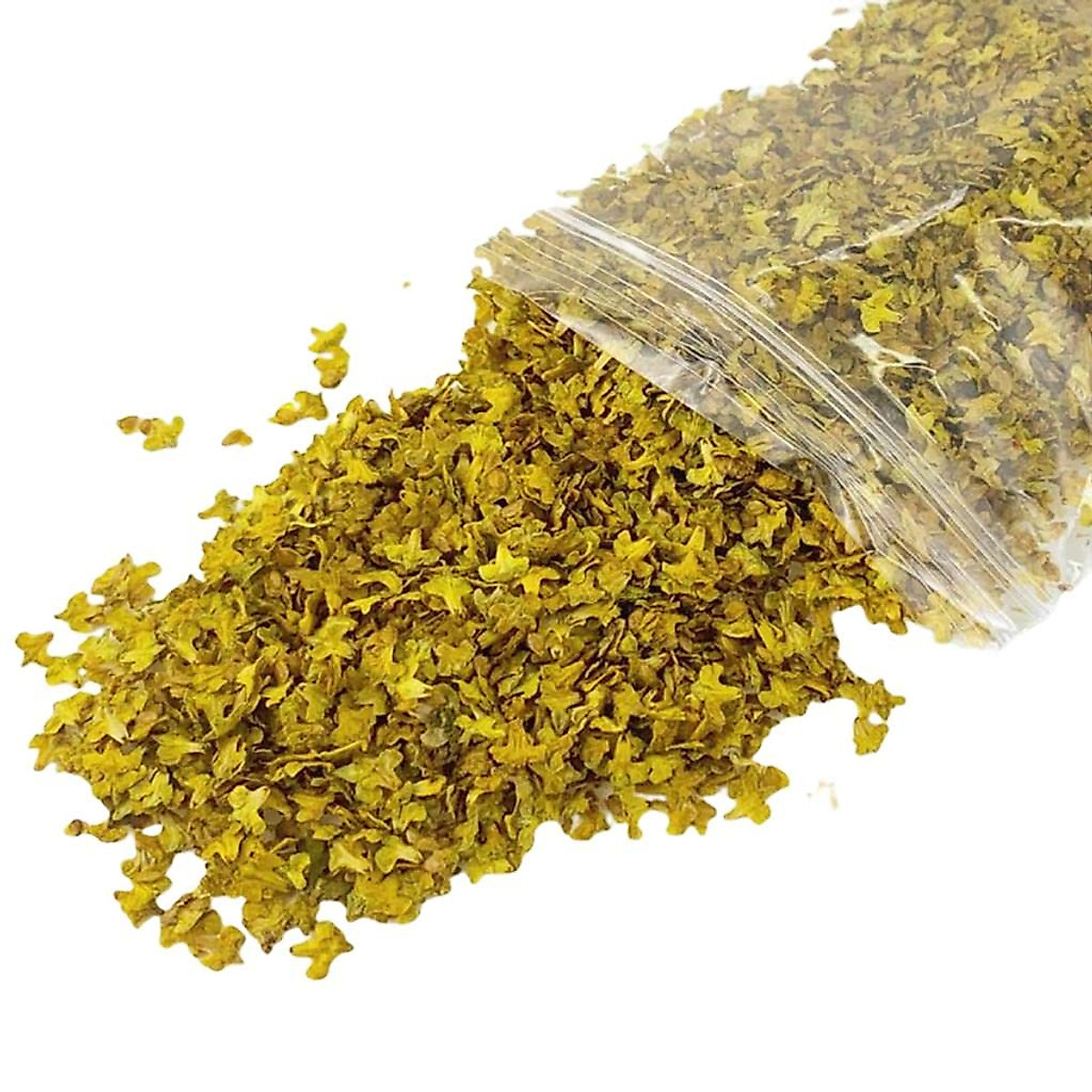 AMLESO 33ml Micro Landscape Leaves Model Scenery Grass Tufts Table Diorama Railway Scene Accessories Leaf for Fairy Garden Bonsai Ornaments, Yellow