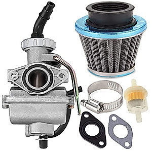 PZ20 Carburetor for Taotao NST SunL Kazuma Baja 50cc 70cc 90cc 110cc 125cc Carburetor ATV Go karts Moped Scooter 4 Stroke Engine 4 Wheeler, 110 Carburetor PZ20 Carb