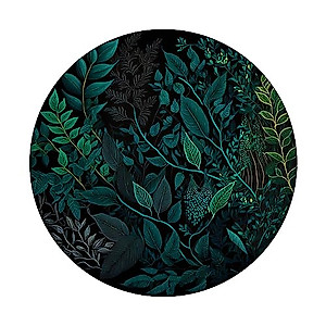 Floral Boho Foliage Flower Plant Nature Vegetation Flowery PopSockets Standard PopGrip