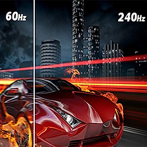 Acer Nitro XF272 Xbmiiprzx 27" Full HD (1920 x 1080) TN Gaming Monitor with AMD Radeon FreeSync Technology, 240Hz, Up to 0.2ms Response Time, HDR Ready (1 x DP, 2 x HDMI & & 4 x 3.0 Ports), Black