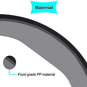 Govdune Handle Compatible with RTIC Tumbler 20oz Yeti Rambler 20 Oz, Anti-slip Tumbler Handle (4 PCS)