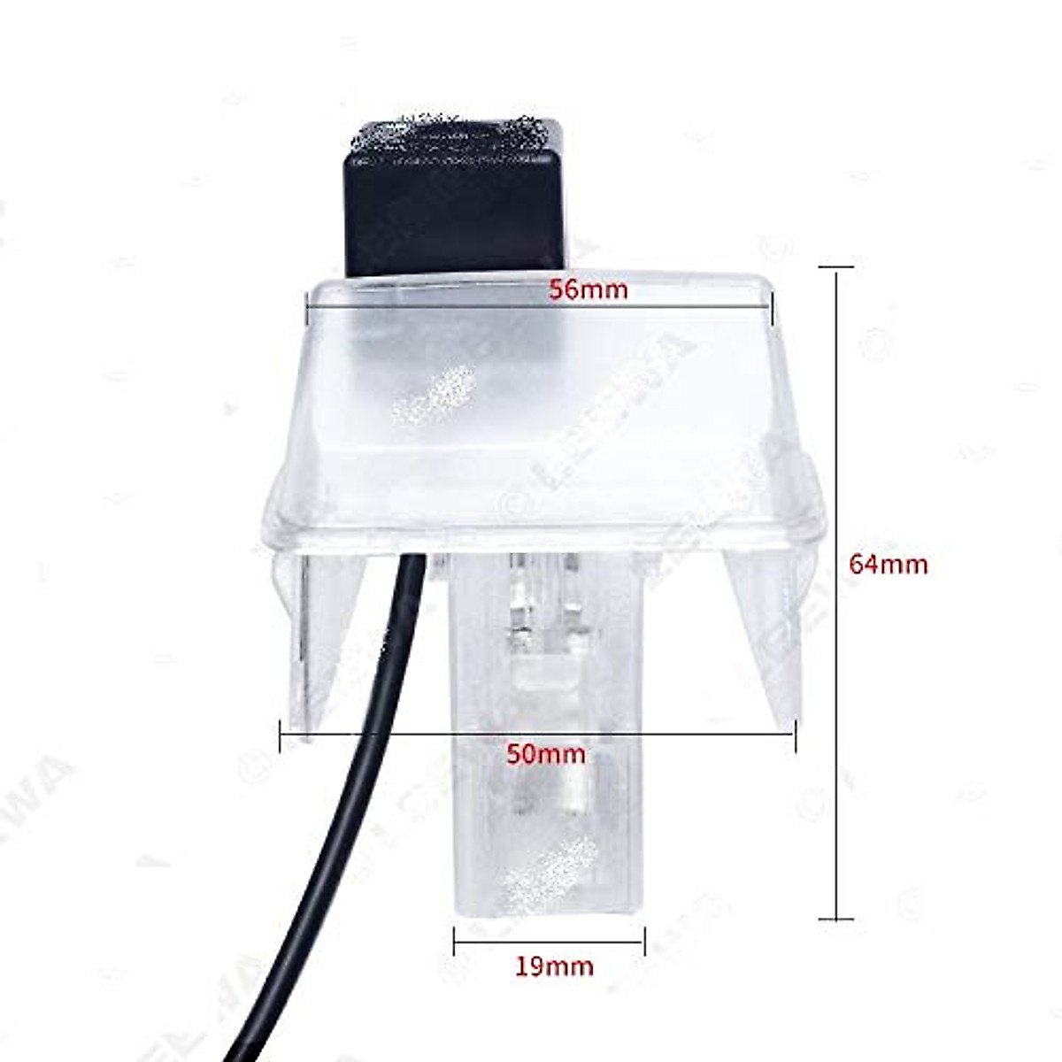 Car Backup Rear View Monitors Camera Waterproof HD 170 Degree Auto Fisheye Lens For Toyota Corolla/Altis/Yaris/Verso/Vios/Camry XV50/Highlander/Fortuner (2015-2018)