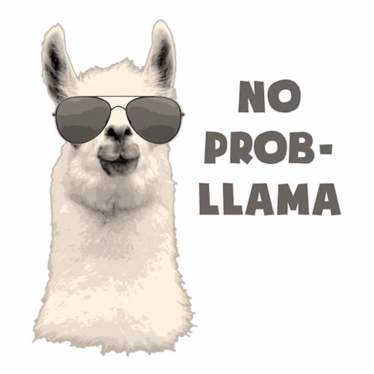 CafePress No Problem Llama Travel Mug 20 oz. Insulated Stainless Steel Coffee Tumbler